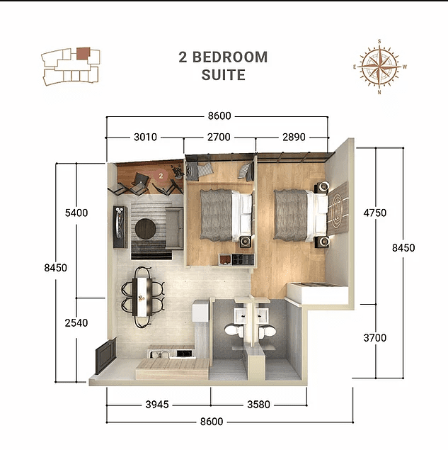 Grand Shamaya - PP Properti | Apartemen Mewah Dekat CBD