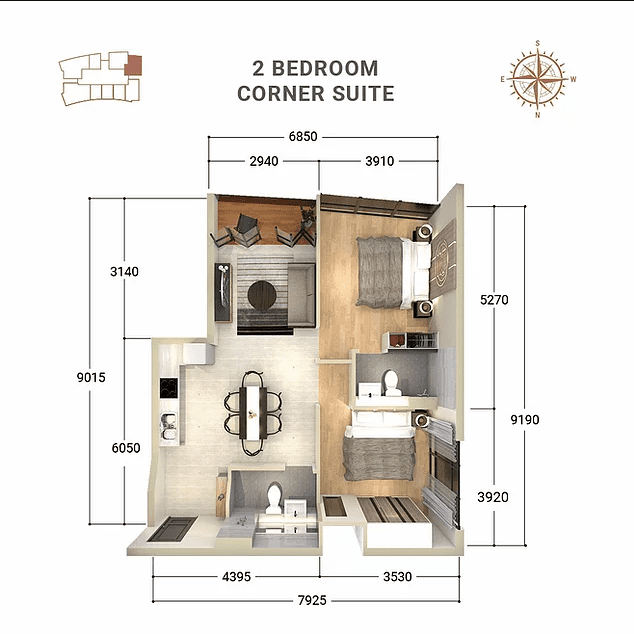Grand Shamaya - PP Properti | Apartemen Mewah Dekat CBD