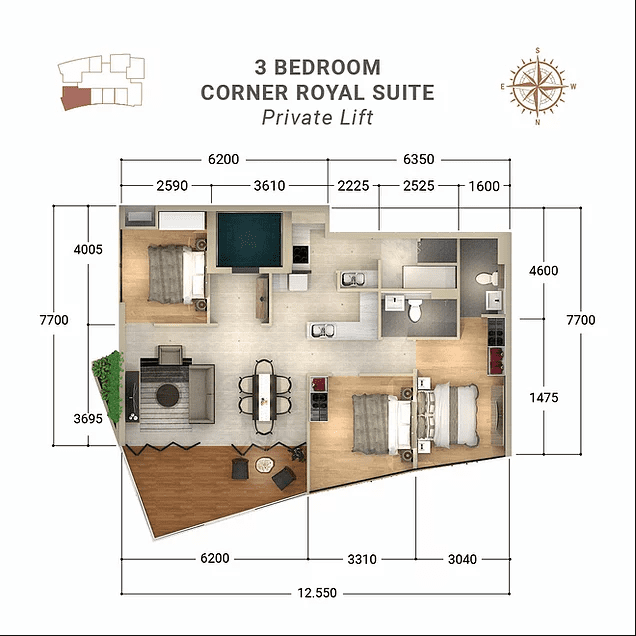 Grand Shamaya - PP Properti | Apartemen Mewah Dekat CBD